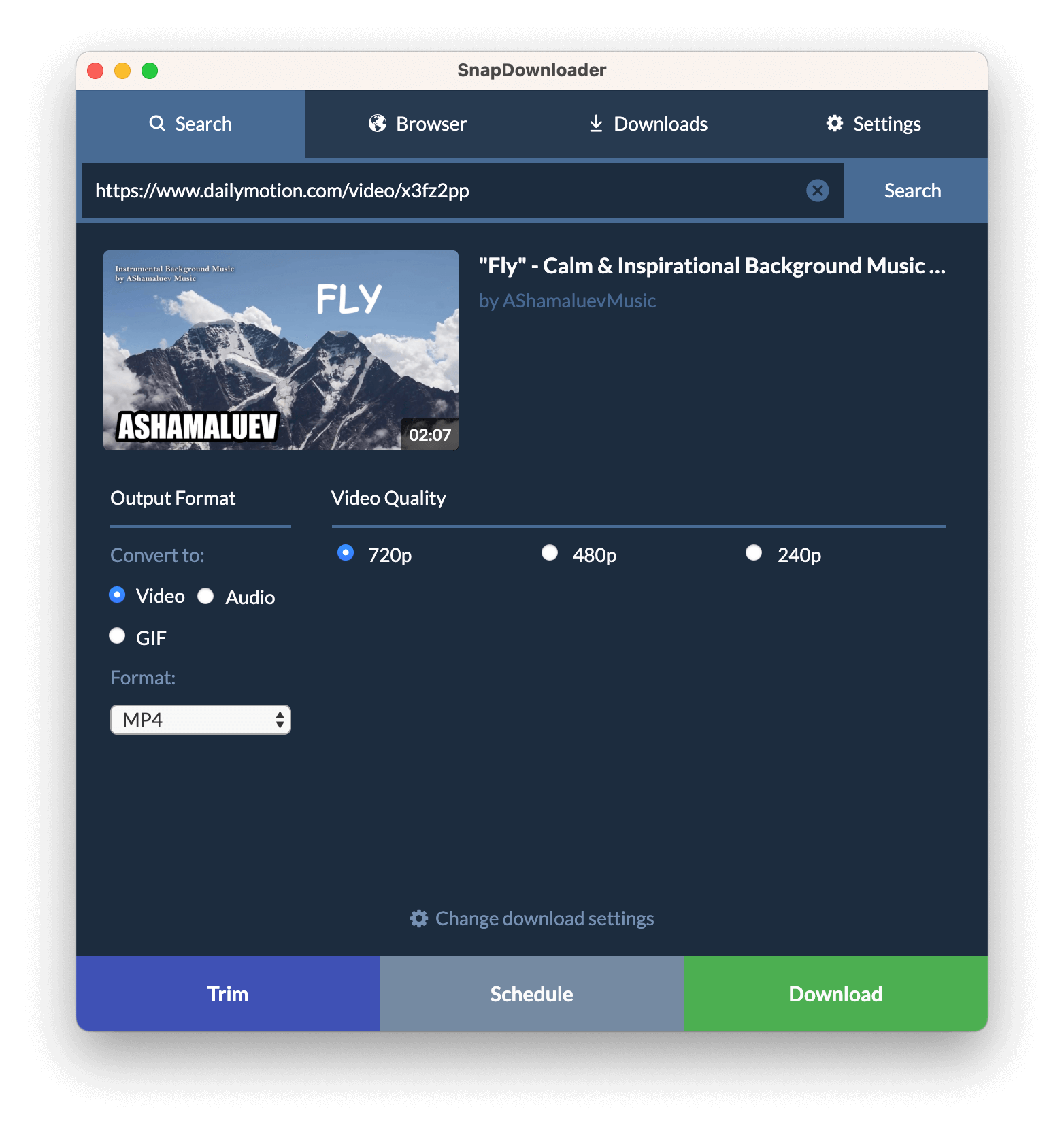 Dailymotion To MP4 Converter Dailymotion To MP4 Converter